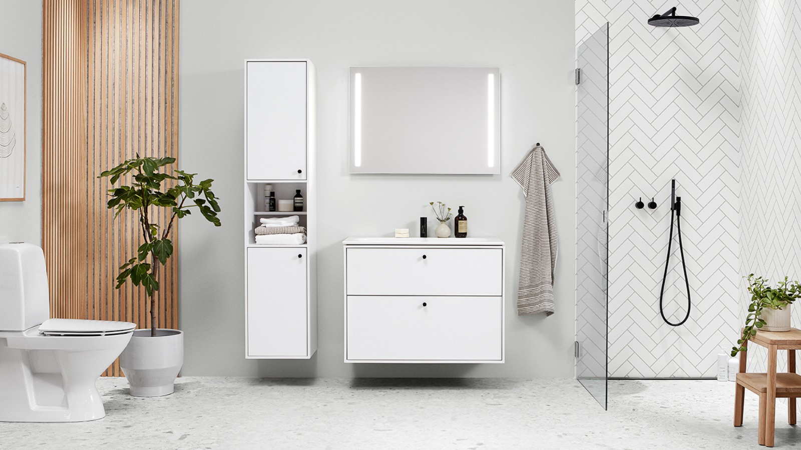 Skapa ett badrum med badrumsmöbler från Ifö | Ifö